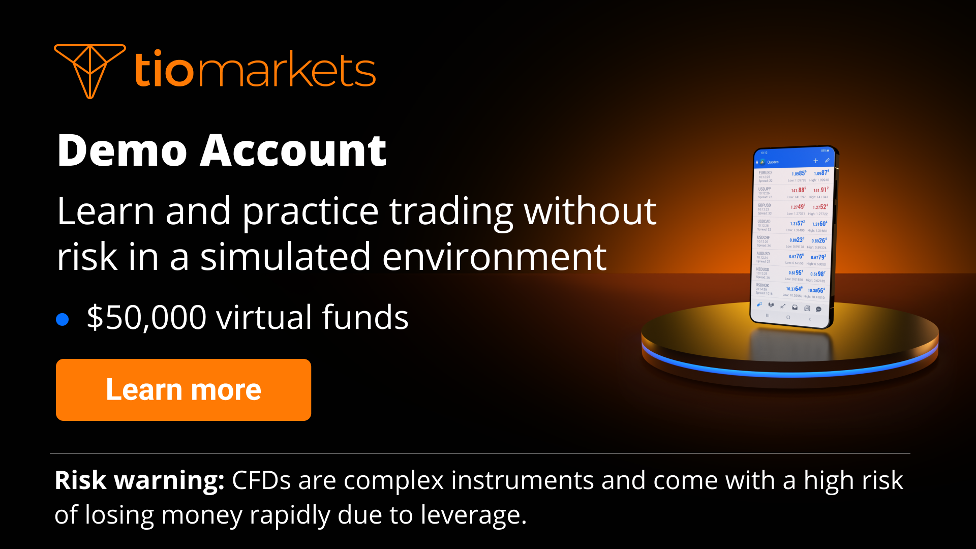 TIOmarkets | TIOmarkets demo online trading account for forex, stocks ...